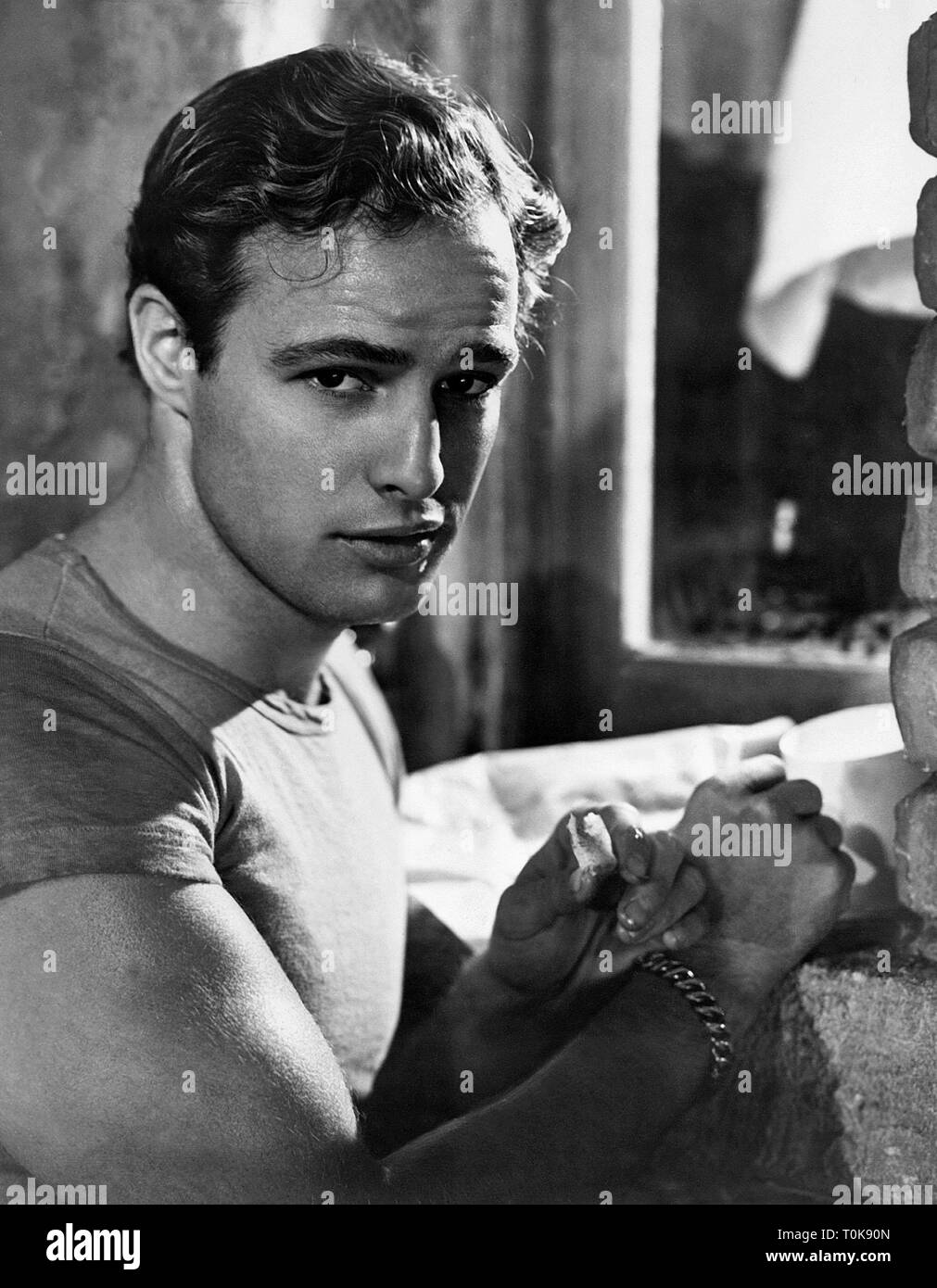 Marlon Brando Streetcar Named Desire Color