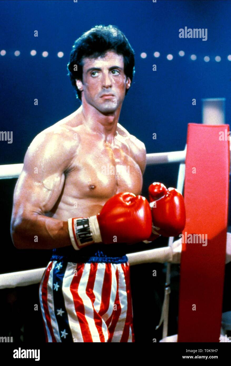 Sylvester Stallone Rocky Iv High Resolution Stock Photography and Images - Alamy