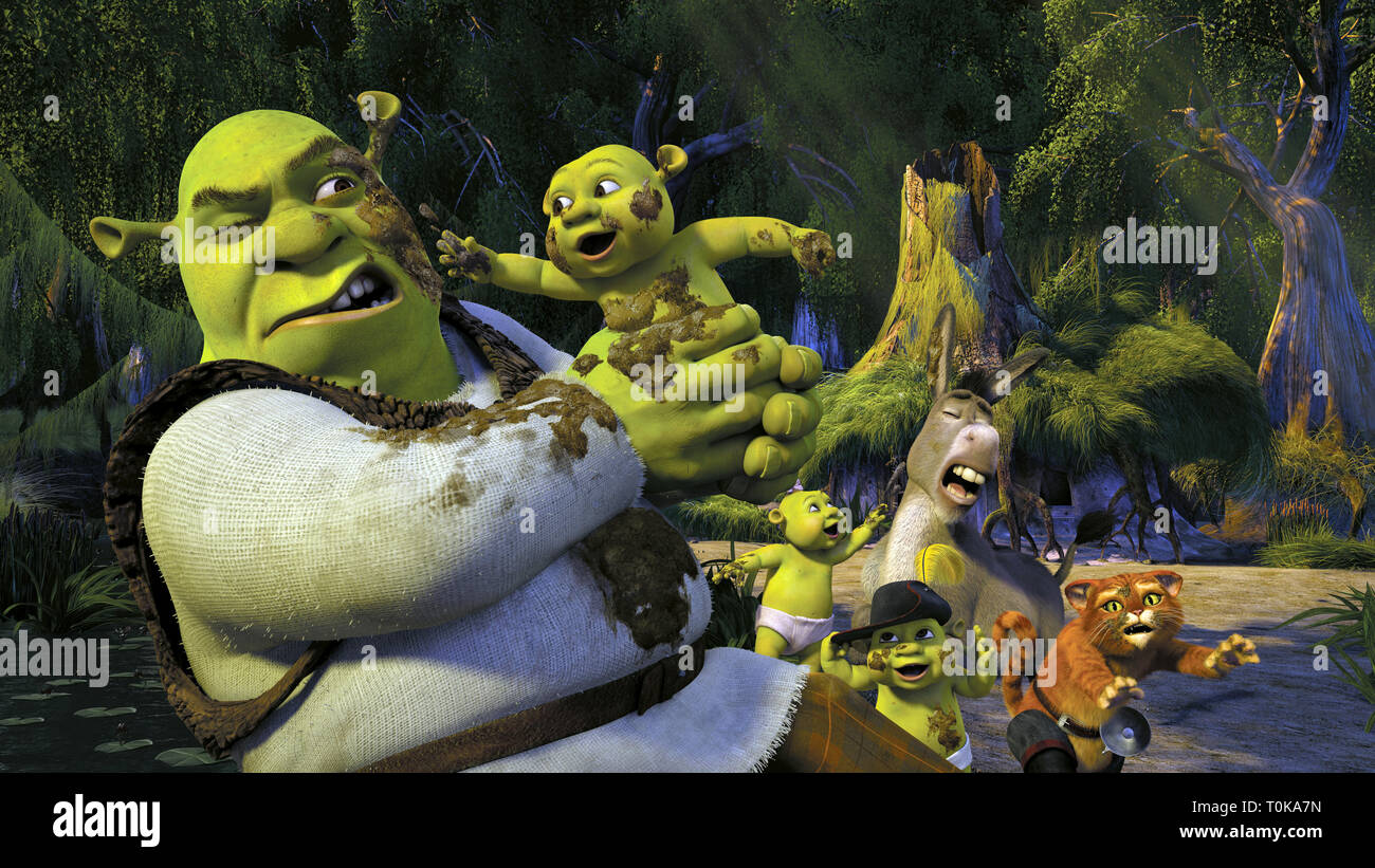Shrek Movie Stills High Resolution Stock Photography and Images - Alamy