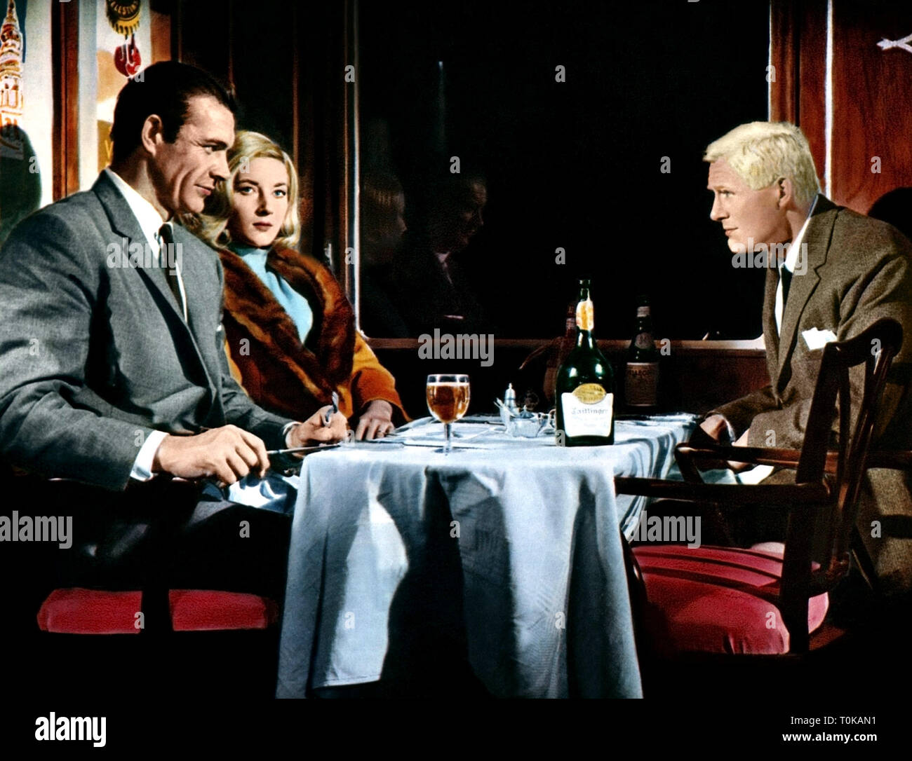 Tatiana Romanova And James Bond 1963 High Resolution Stock Photography ...