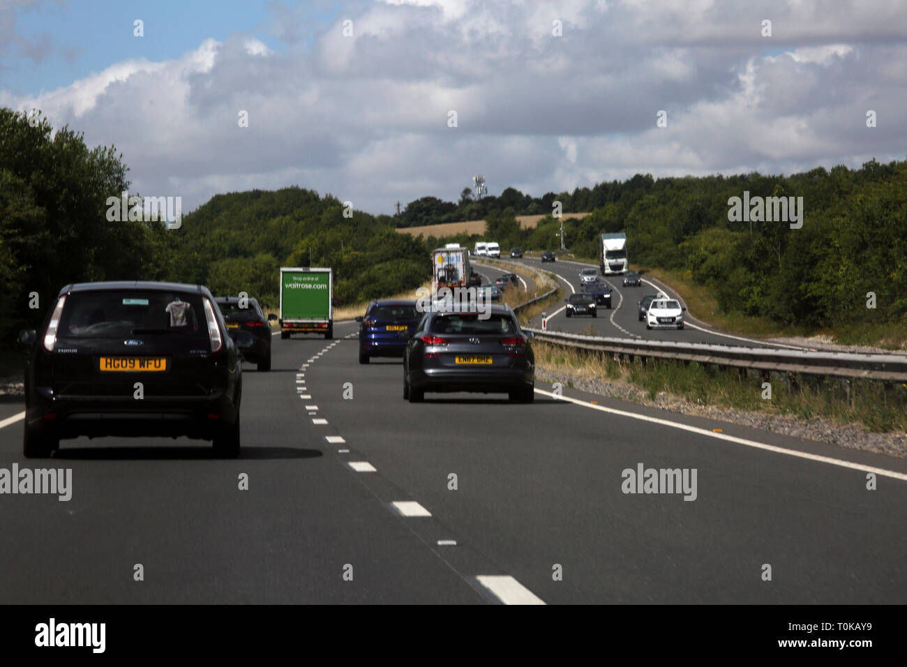 Dual carriageway countryside hi-res stock photography and images - Alamy