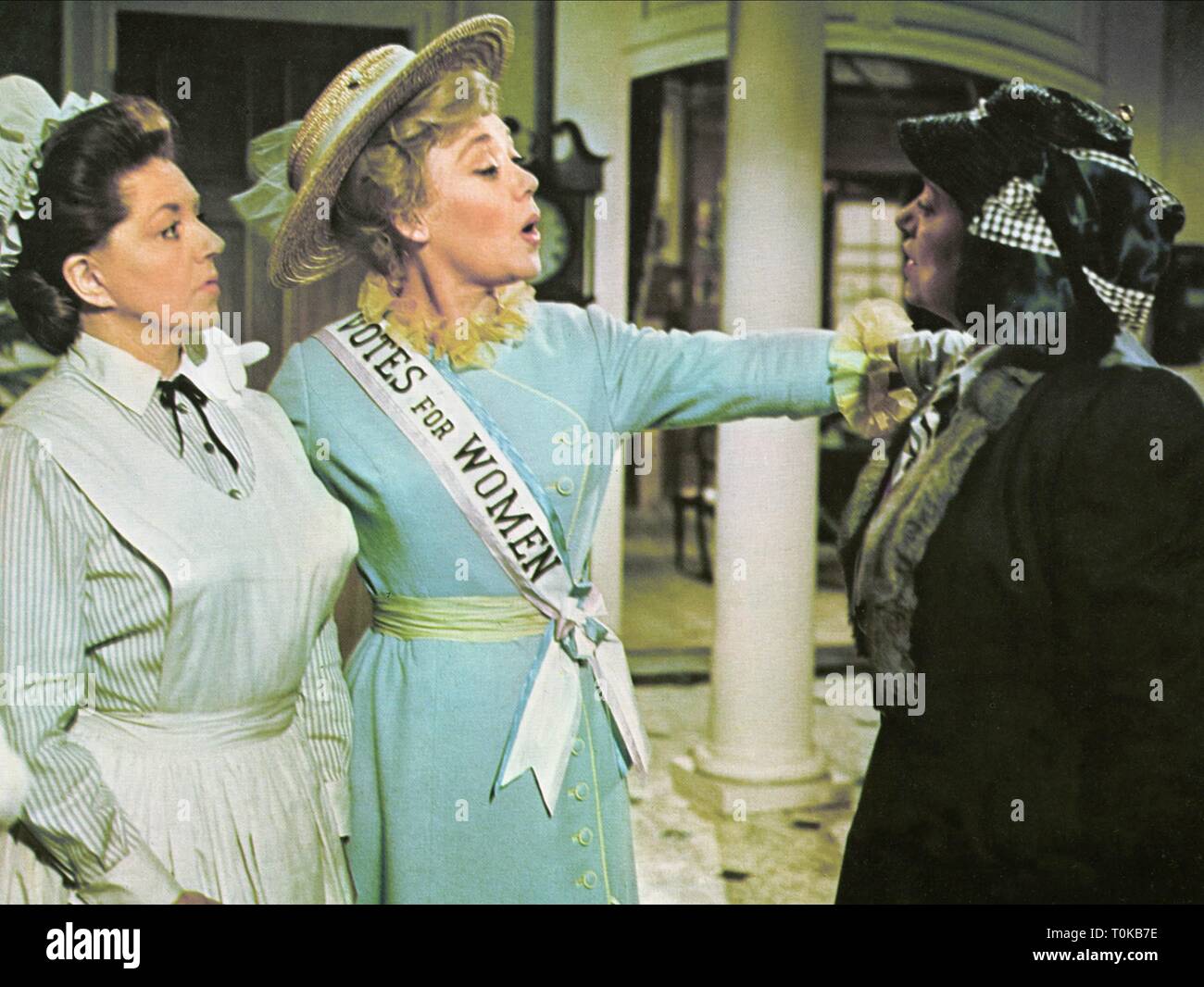HERMIONE BADDELEY, GLYINIS JOHNS, ELSA LANCHESTER, MARY POPPINS, 1964 ...