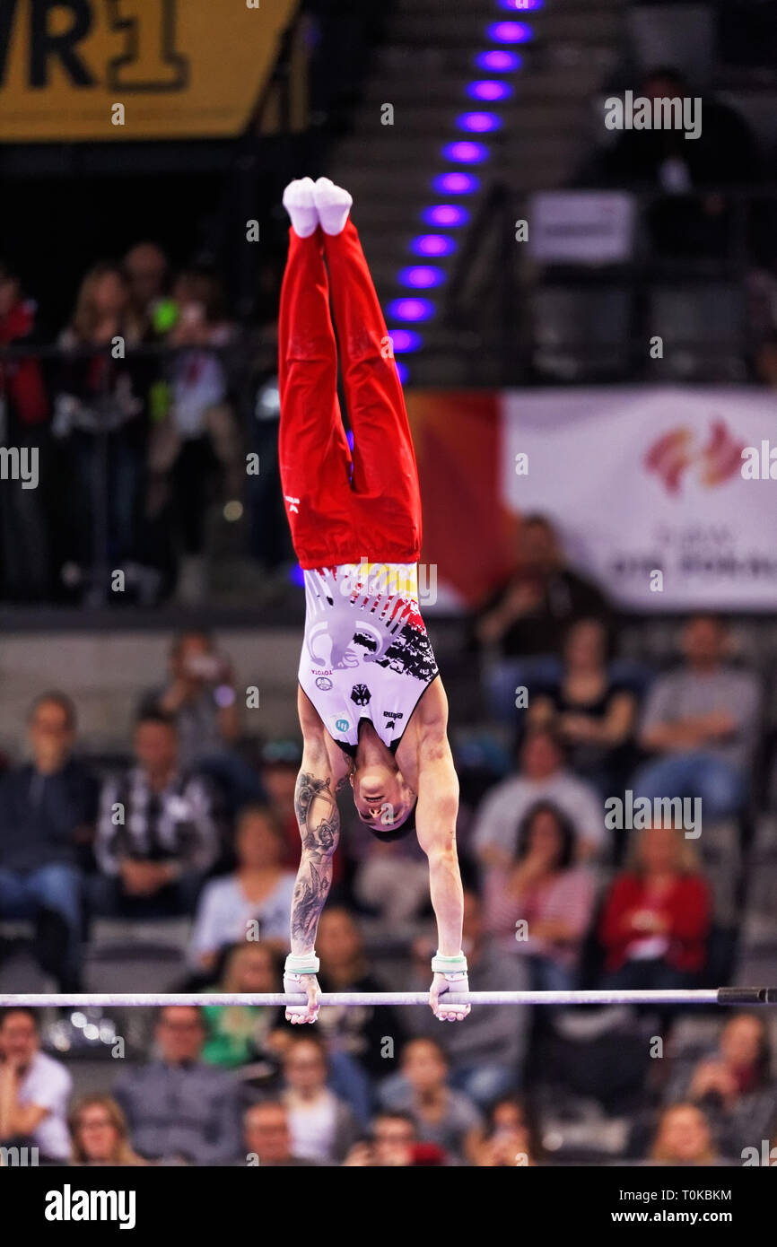 Marcel Nguyen, GER, at the EnBW DTB Pokal Stuttgart, Germany 2019 Stock ...