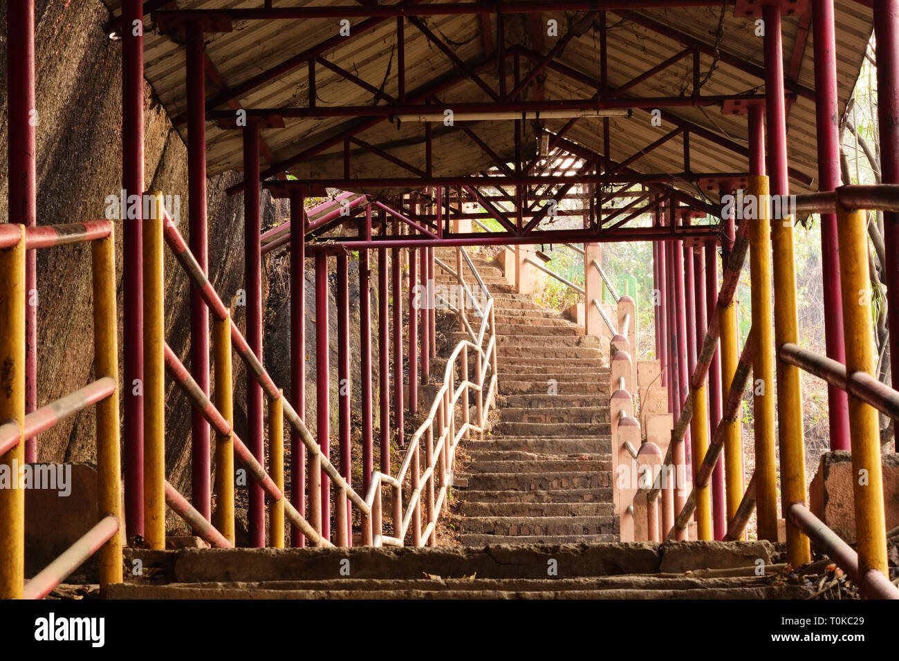 Stairs high upwards Stock Photo - Alamy