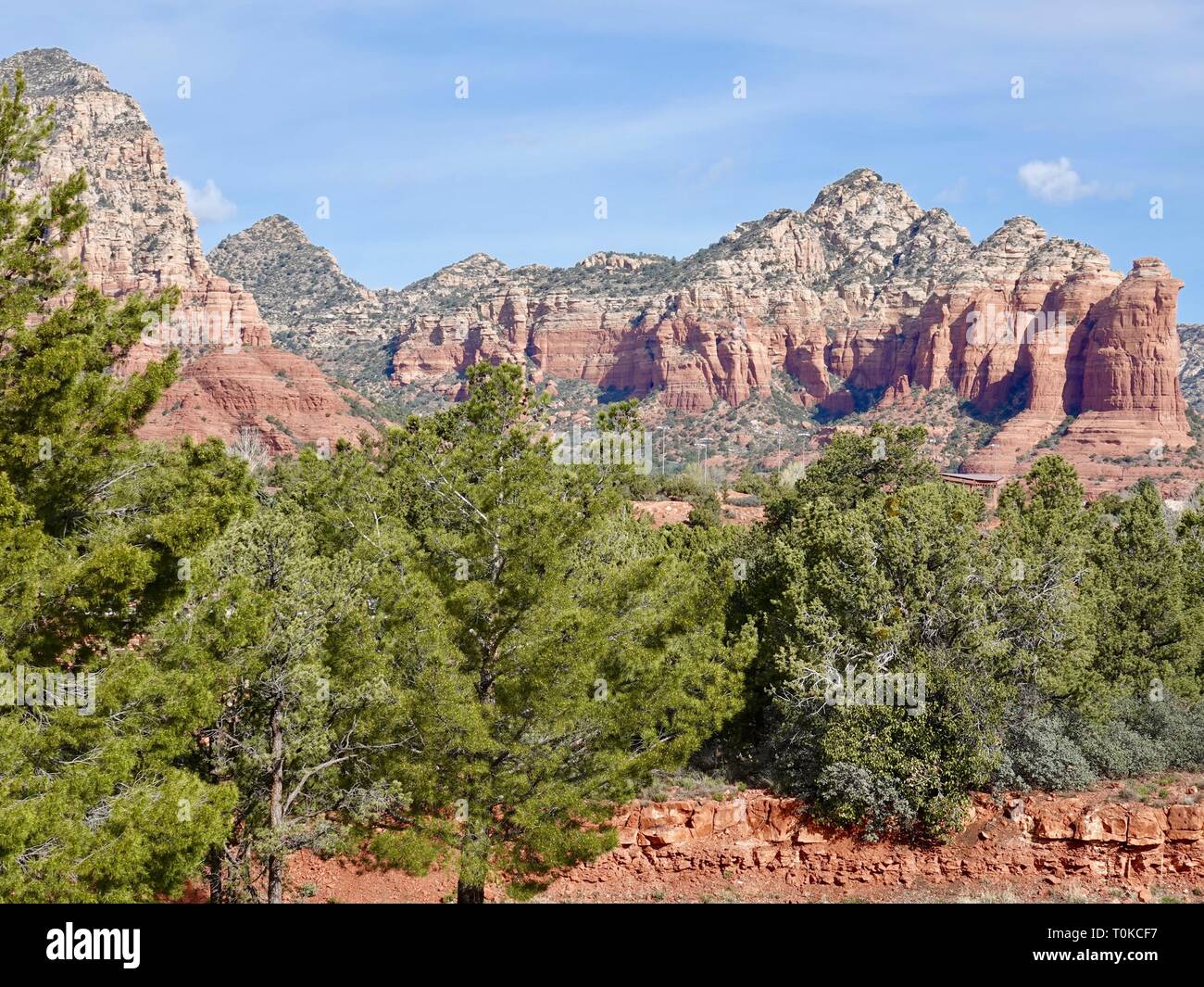 Red rock mountains of Sedona, AZ Stock Photo - Alamy