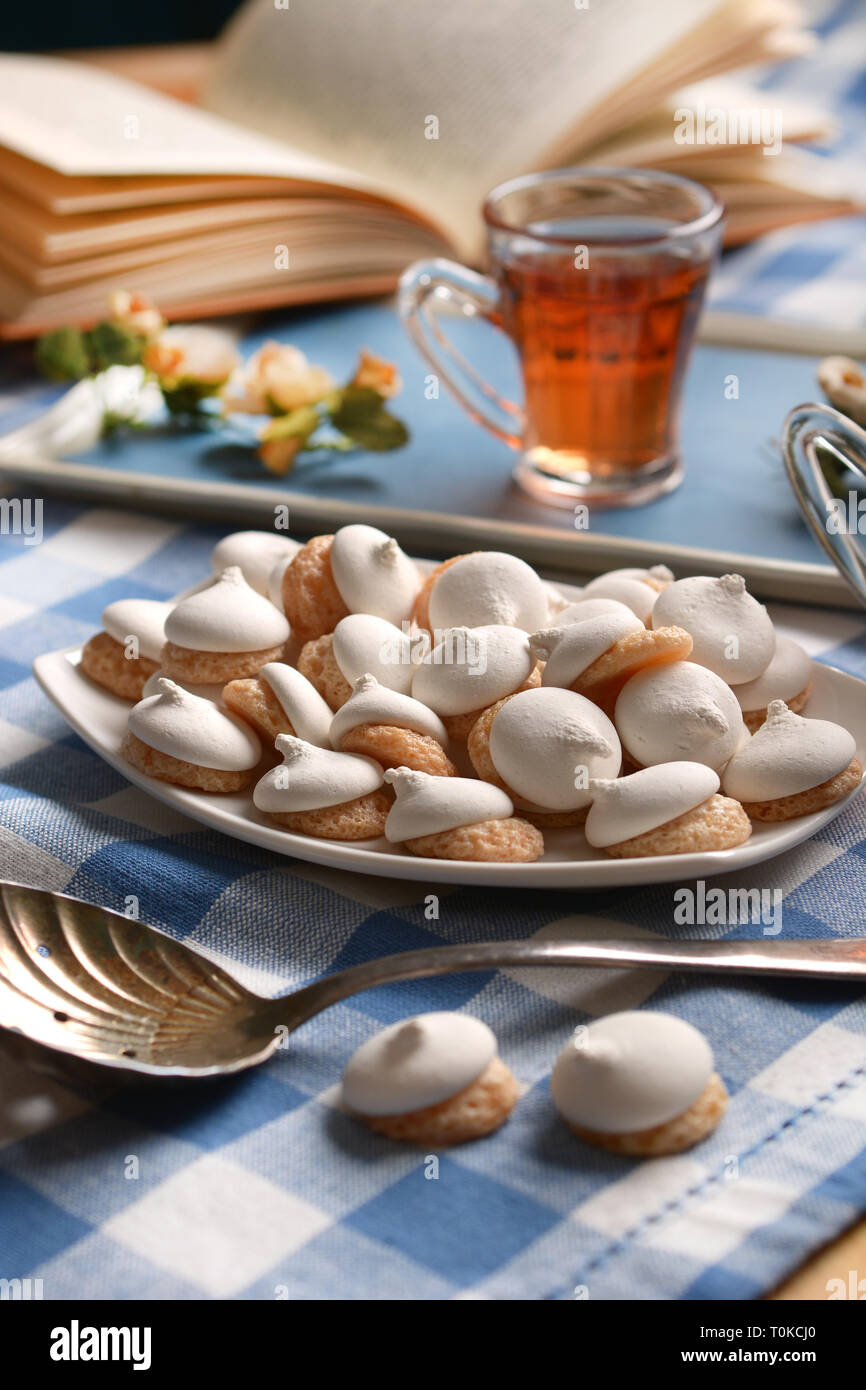 the mostaccioli, traditional Sicilian cookies - closeup Stock Photo - Alamy