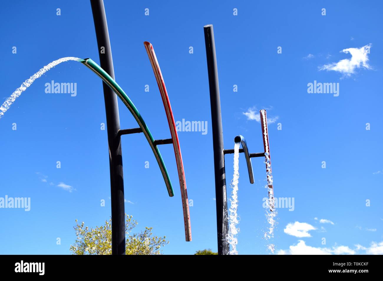 Rotating Water Tubes Stock Photo - Alamy