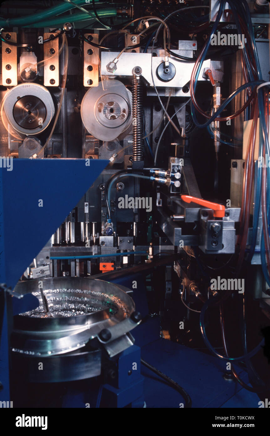 Electronics Manufacturing automation line Stock Photo - Alamy