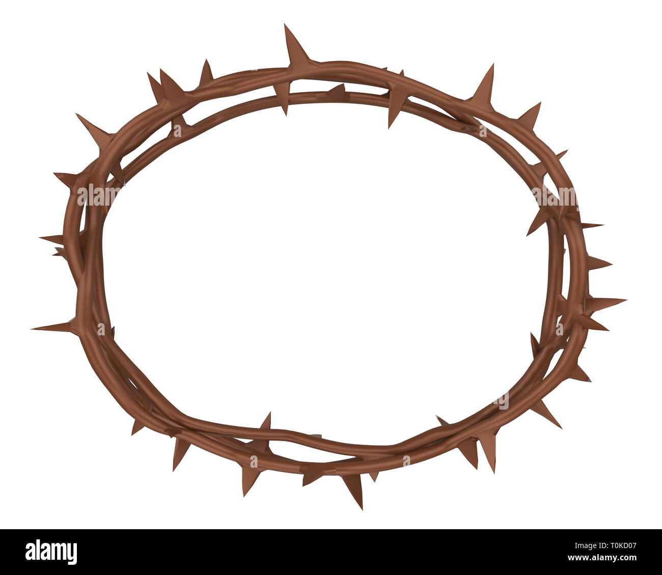 Crown thorns symbol death hi-res stock photography and images - Alamy