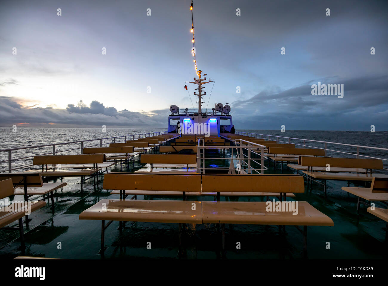 Island Wangerooge, Ostfriesland, ferry to the mainland,East Frisia ...