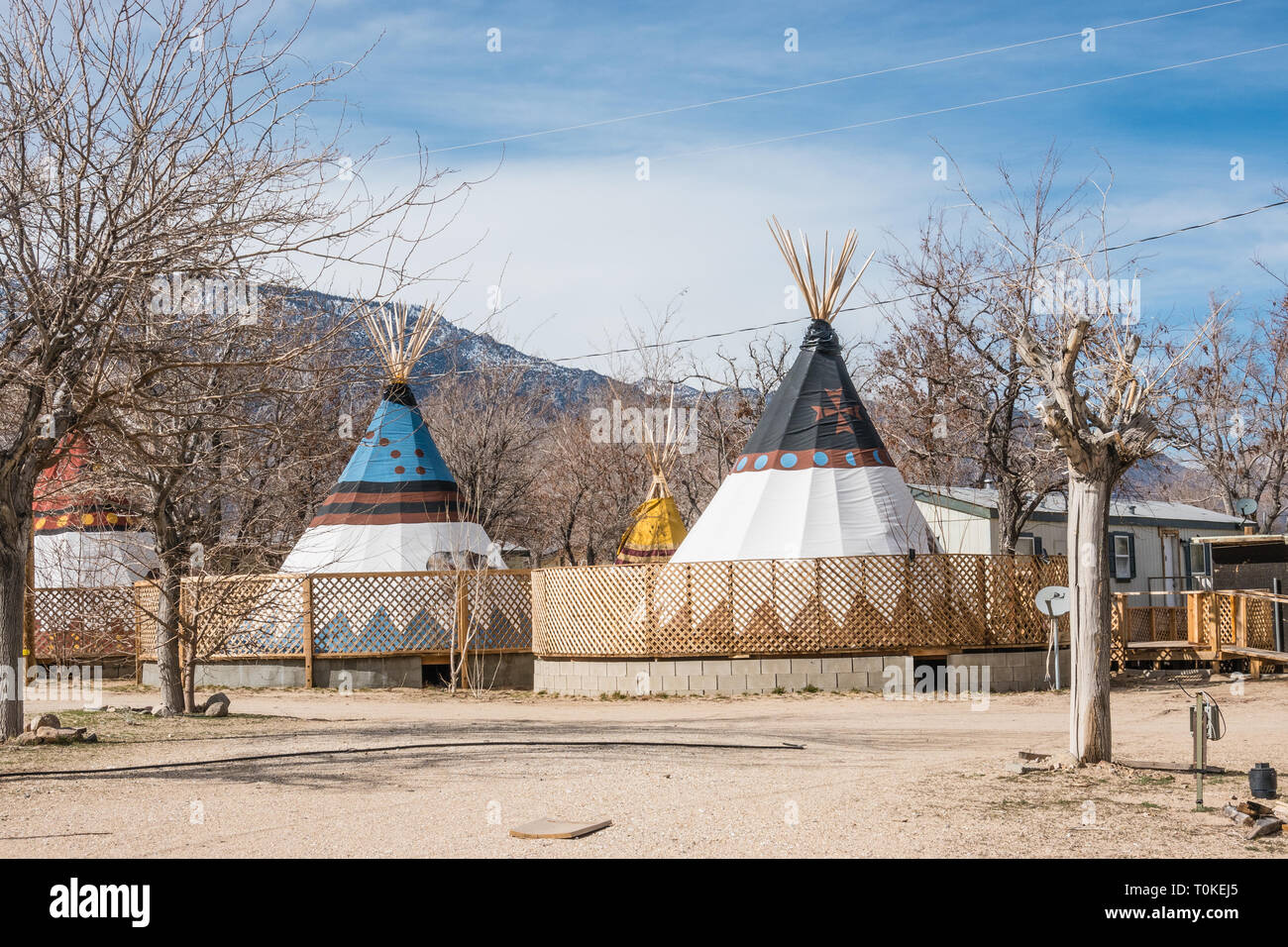 Teepees history historical hi-res stock photography and images - Alamy