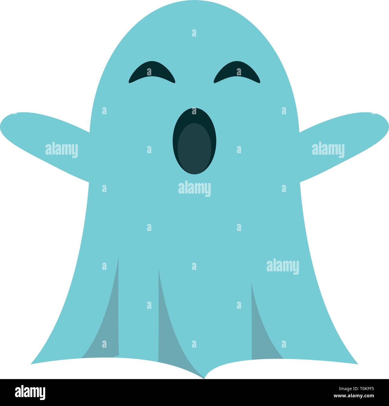 Ghost cartoon isolated Stock Vector Image & Art - Alamy