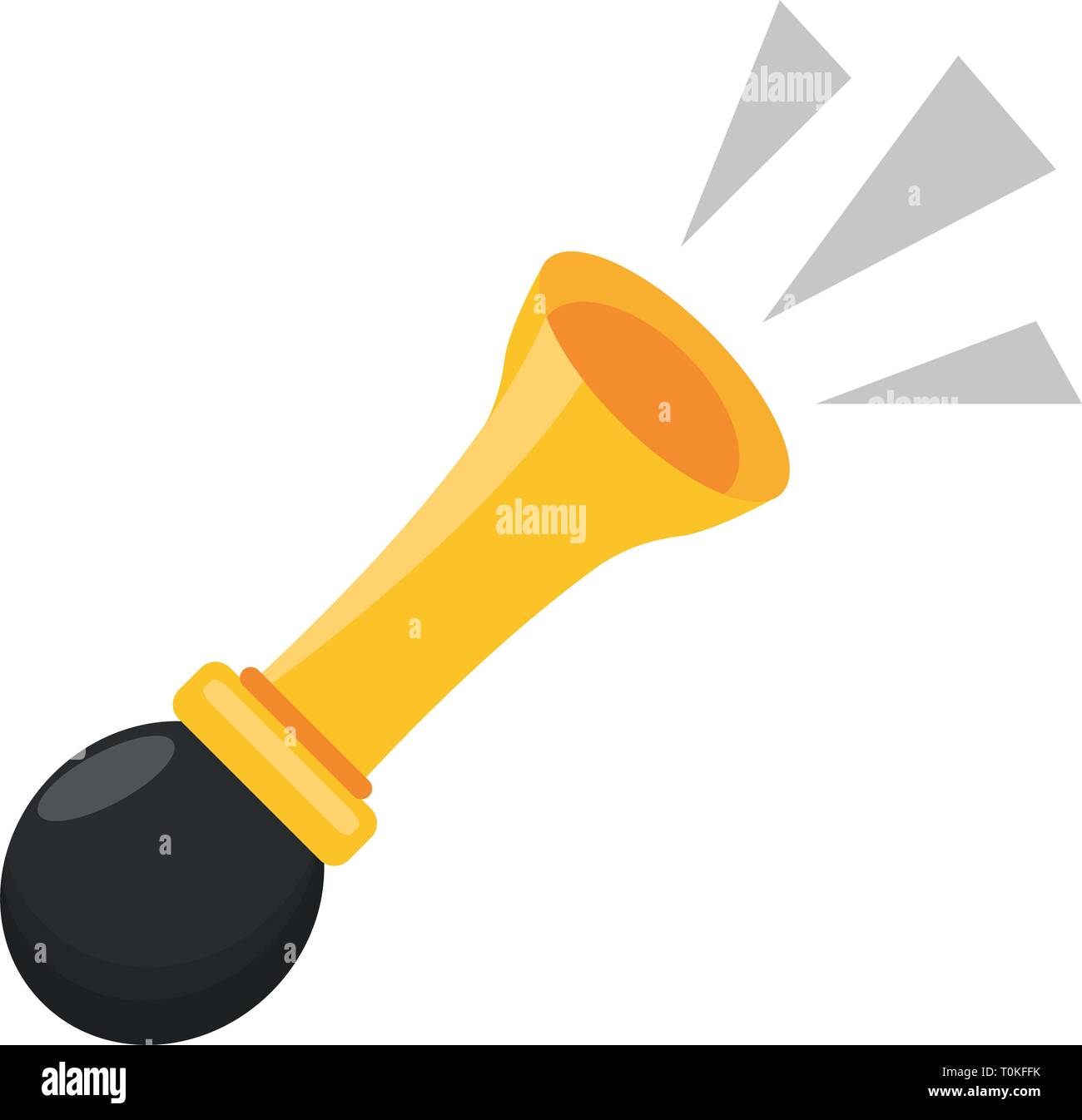 Honky horn cartoon isolated Stock Vector Image & Art - Alamy