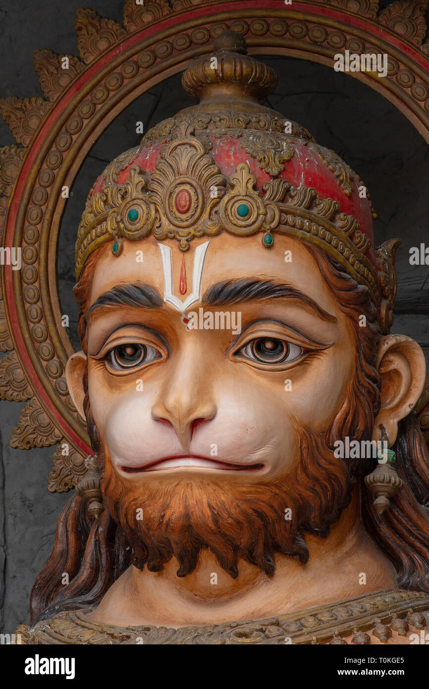 Hanuman statue delhi hi-res stock photography and images - Alamy