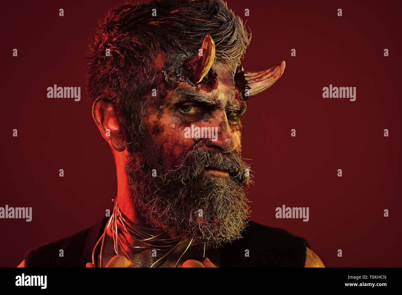 Demon Horns High Resolution Stock Photography and Images - Alamy
