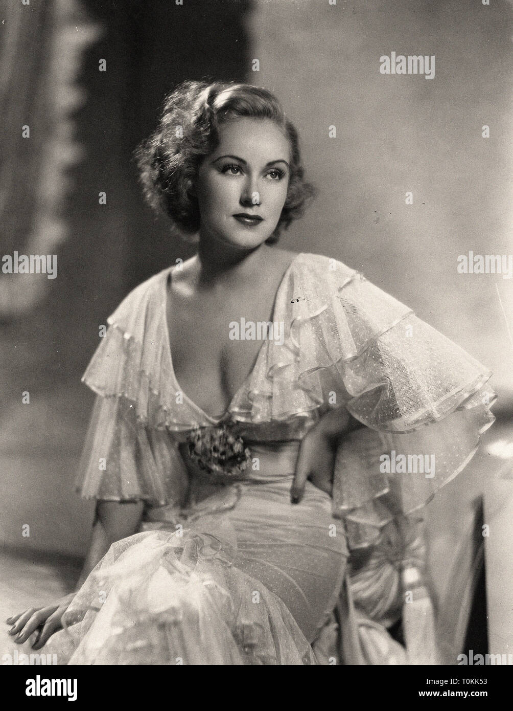 Promotional portrait of Fay Wray Stock Photo - Alamy