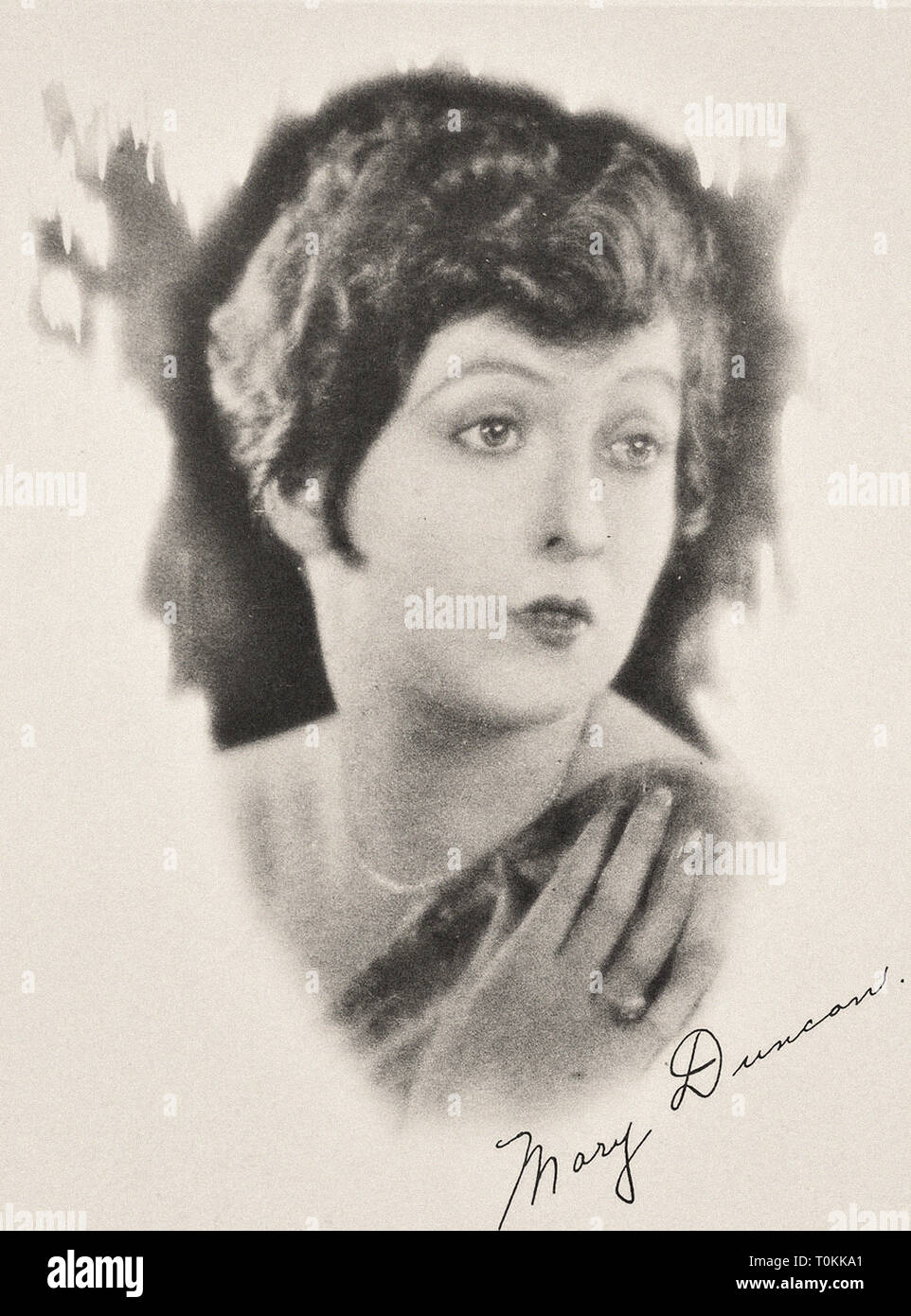 Promotional portrait of Mary Duncan Stock Photo - Alamy