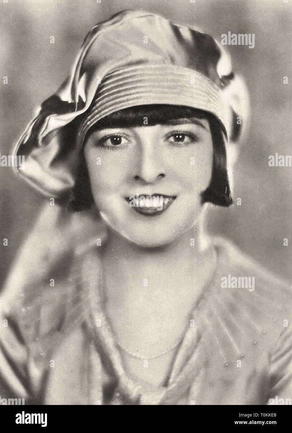 Portrait of Actress Colleen Moore (1899-1988) - Silent movie era Stock ...