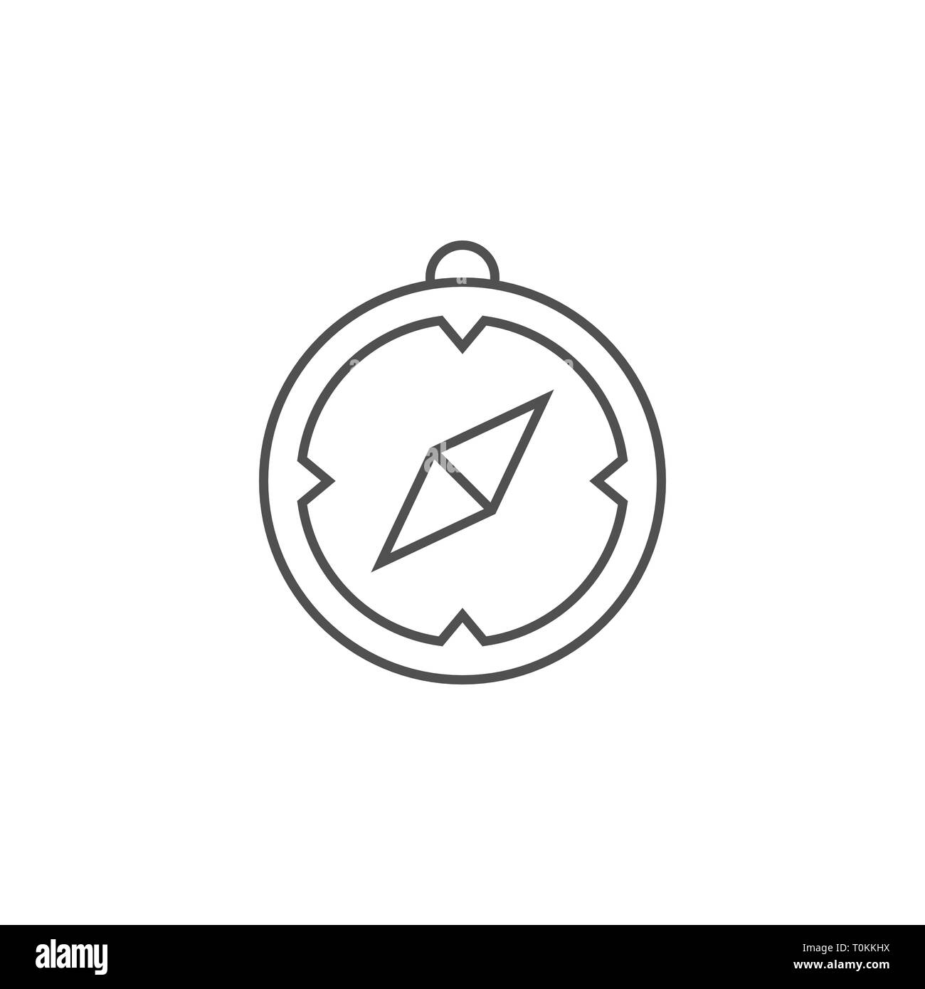 Icon Related Vector Line Icon Isolated On White Background Editable