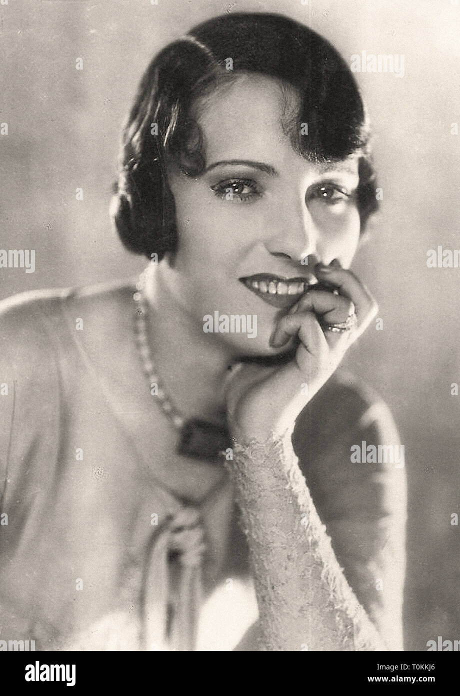 Portrait of Actress Pauline Starke (1901-1977) - Silent movie era Stock ...