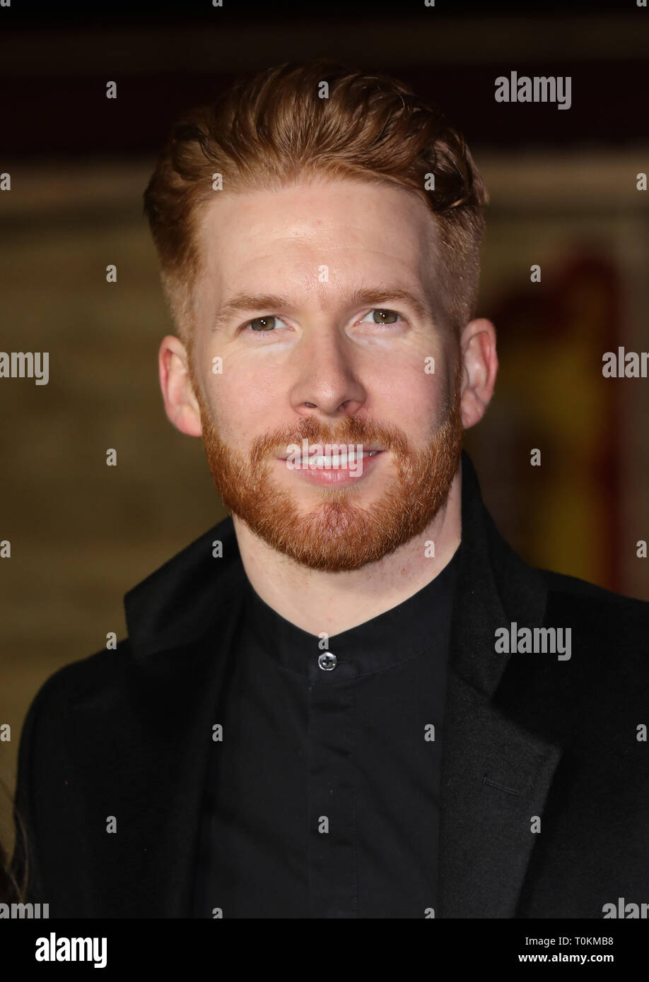 Neil Jones arriving for the official opening of Shazam funfair ...