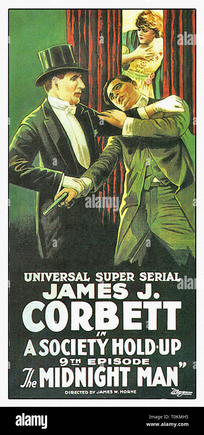 A Society Hold-Up - Vintage pre-code silent movie poster Stock Photo ...