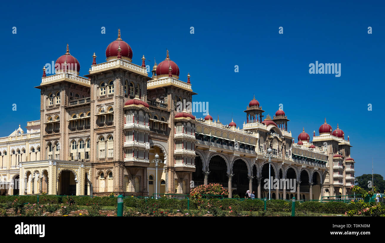 The Mysore Palace has more than 6 million annual visitors. After the ...