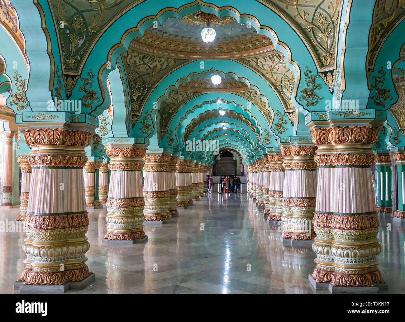 The Mysore Palace has more than 6 million annual visitors. After the ...