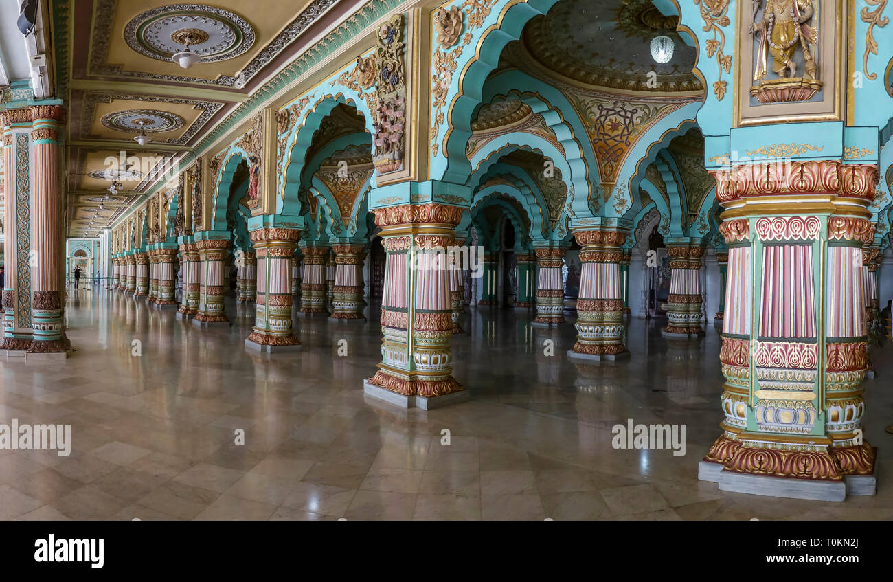 The Mysore Palace has more than 6 million annual visitors. After the ...