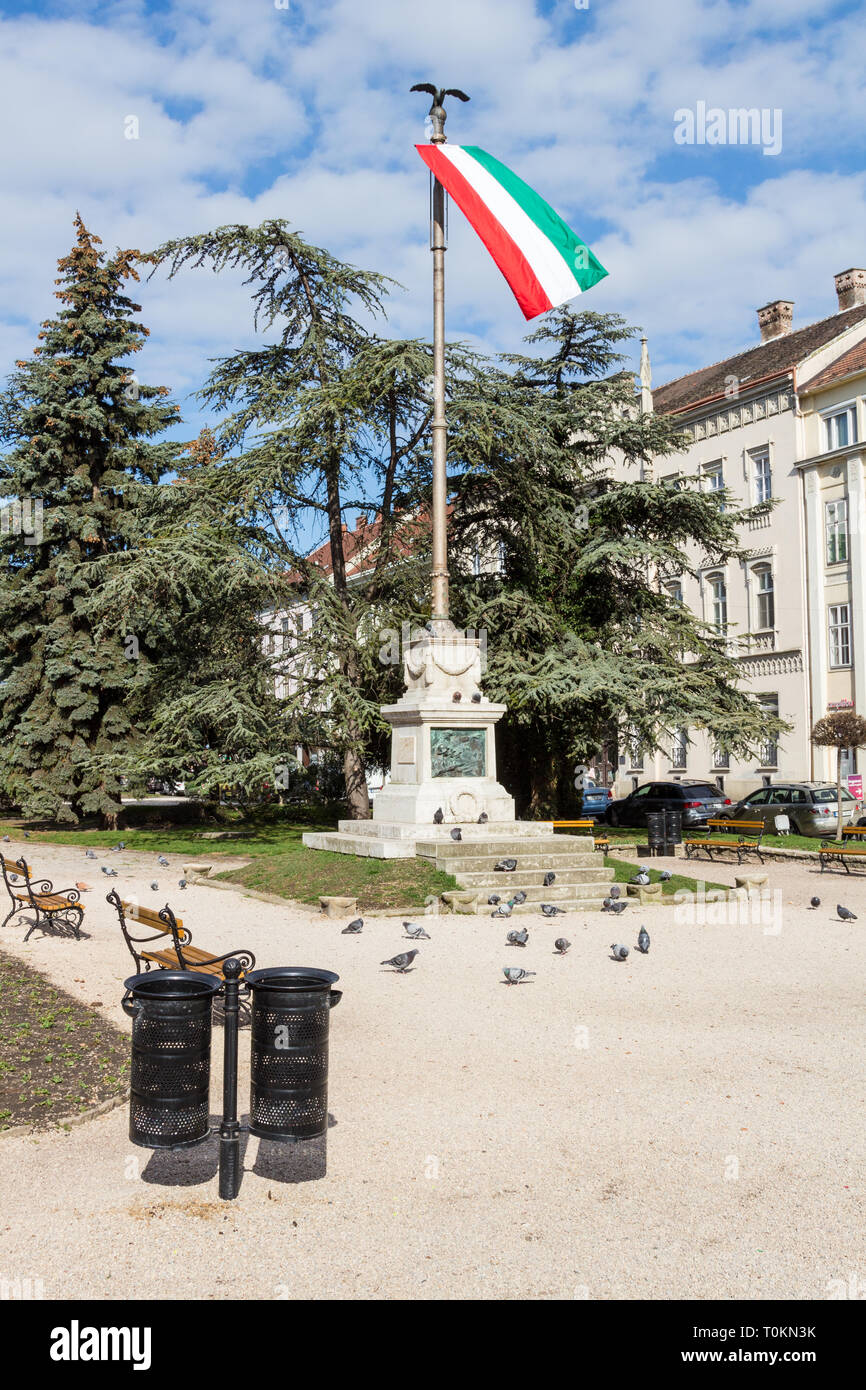 Flag Of Sopron Town City High Resolution Stock Photography and Images ...
