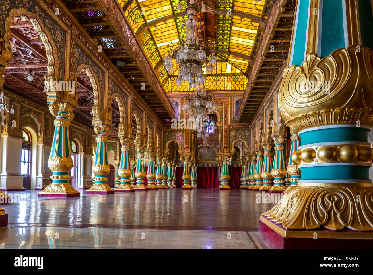 The Mysore Palace has more than 6 million annual visitors. After the ...