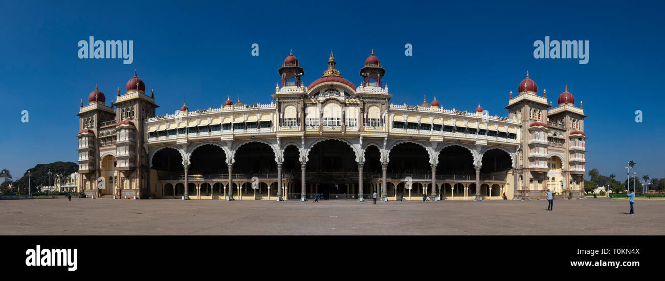 The Mysore Palace has more than 6 million annual visitors. After the ...