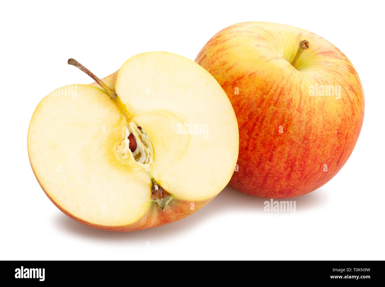 apples path isolated Stock Photo - Alamy