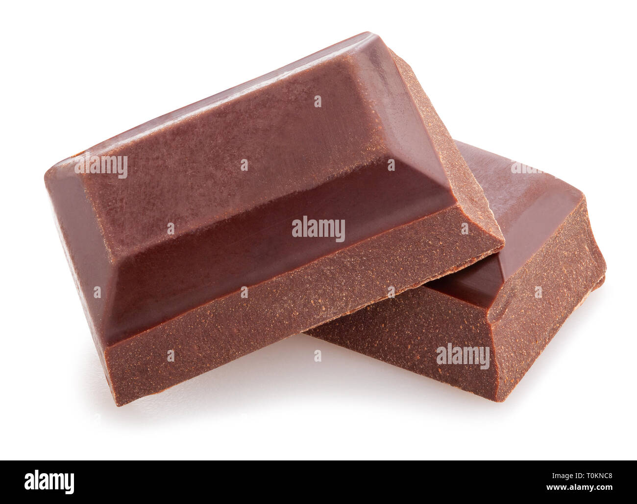 chocolate bar path isolated Stock Photo - Alamy