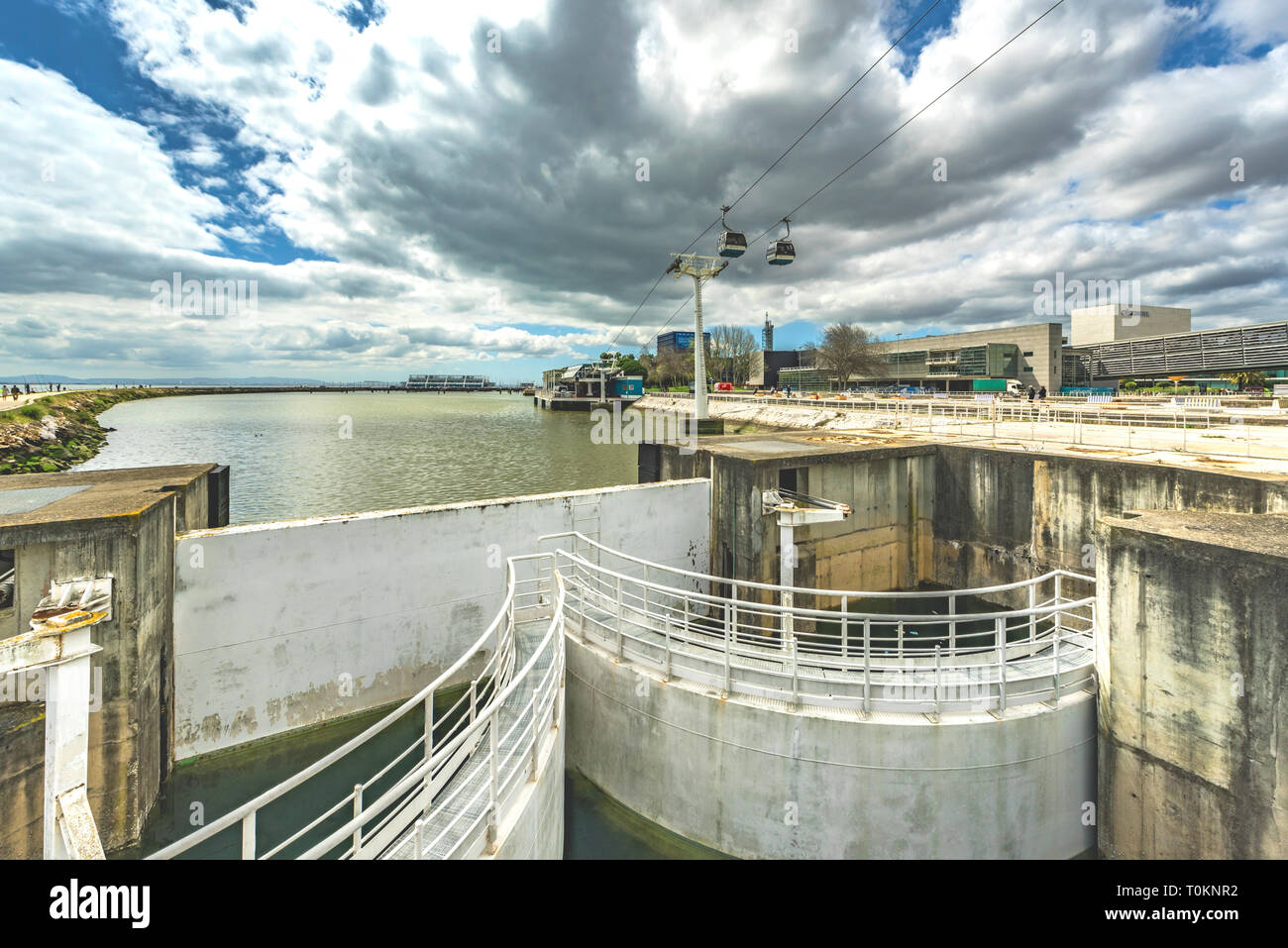 Modern capital city promenade hi-res stock photography and images - Alamy