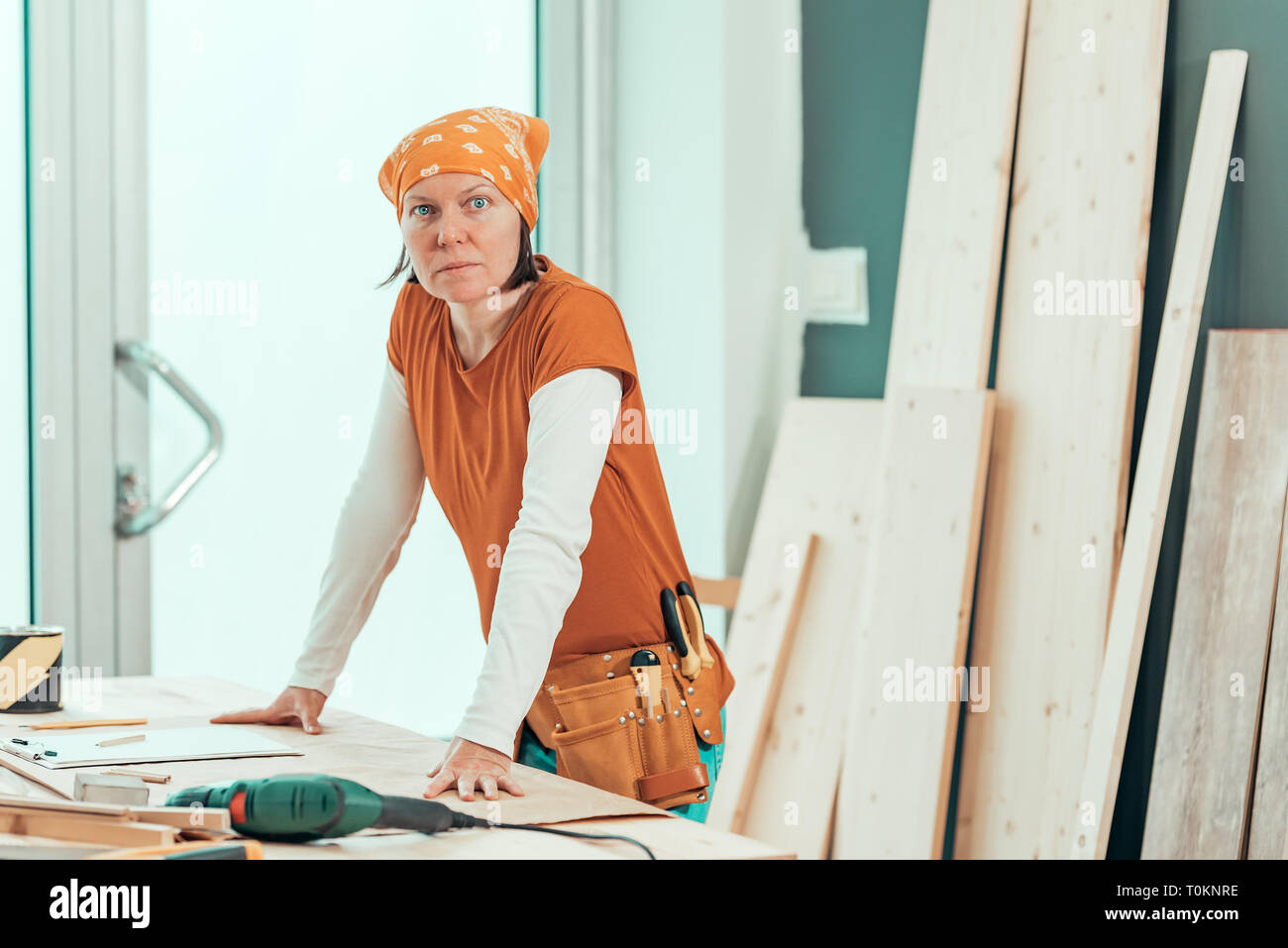 Bandanna head scarf hi-res stock photography and images - Alamy