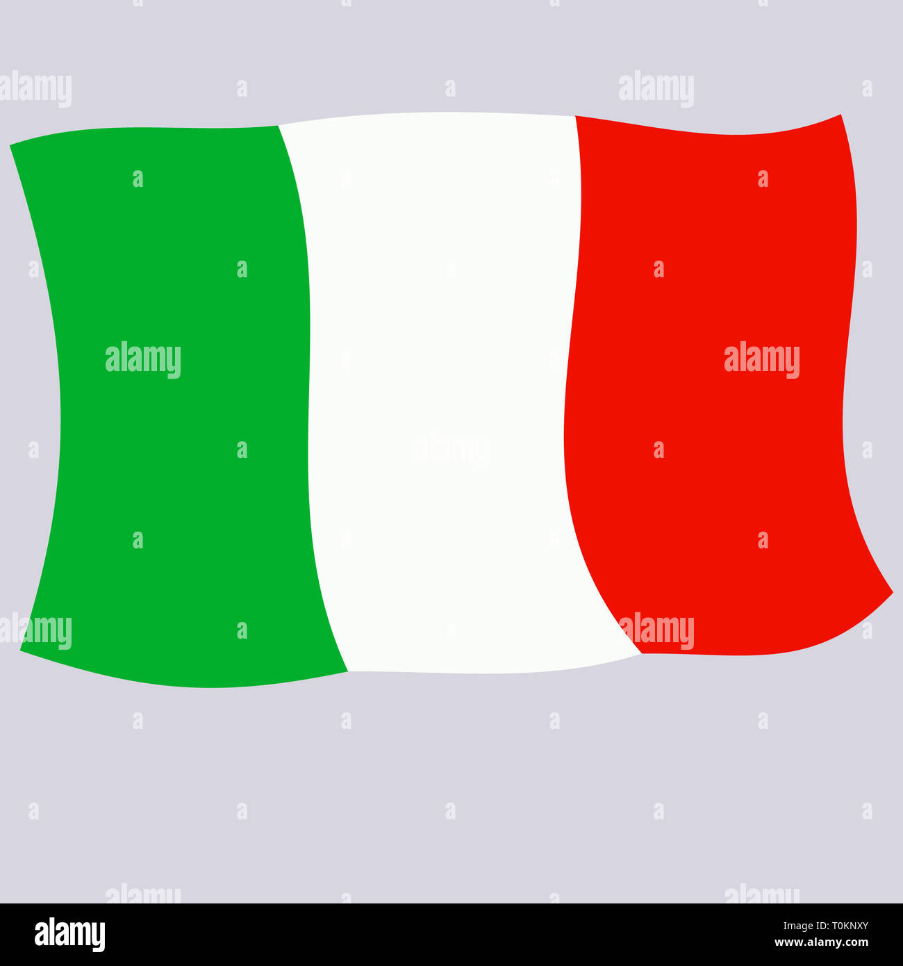 Bright illustration with italian flag. Happy Italy day background ...