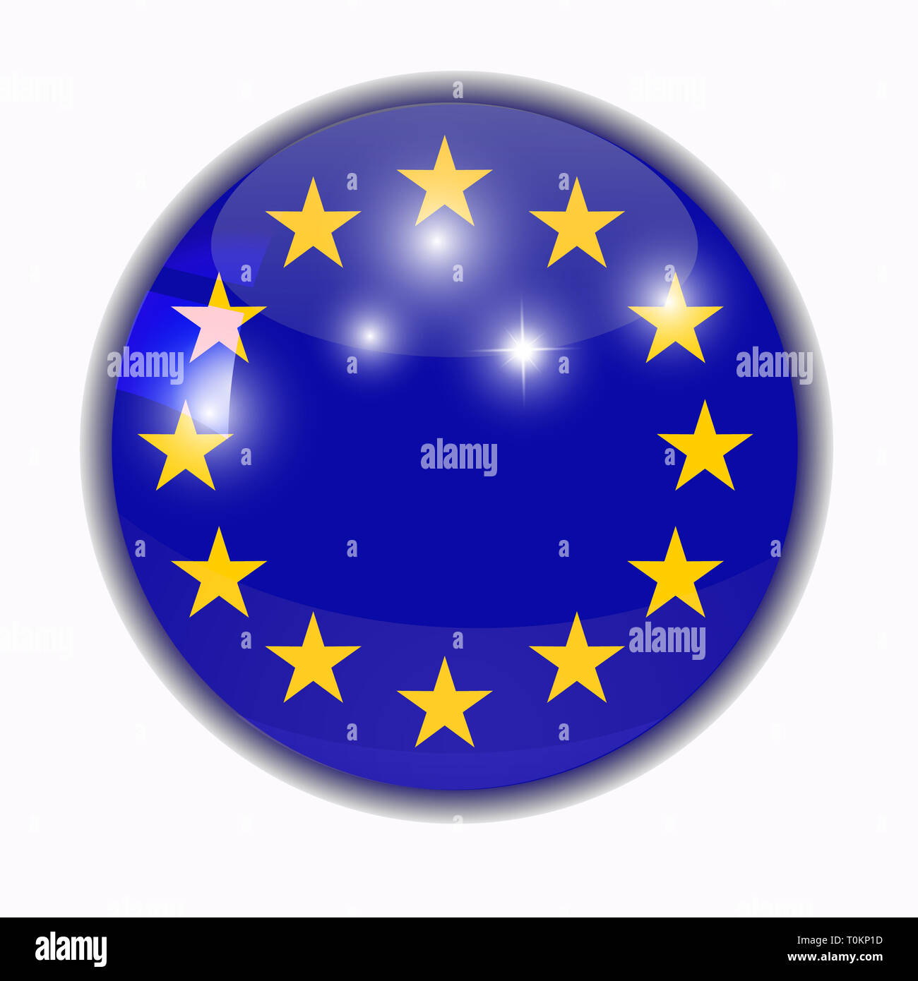 Happy Europe day background. Bright background with flag of Union ...