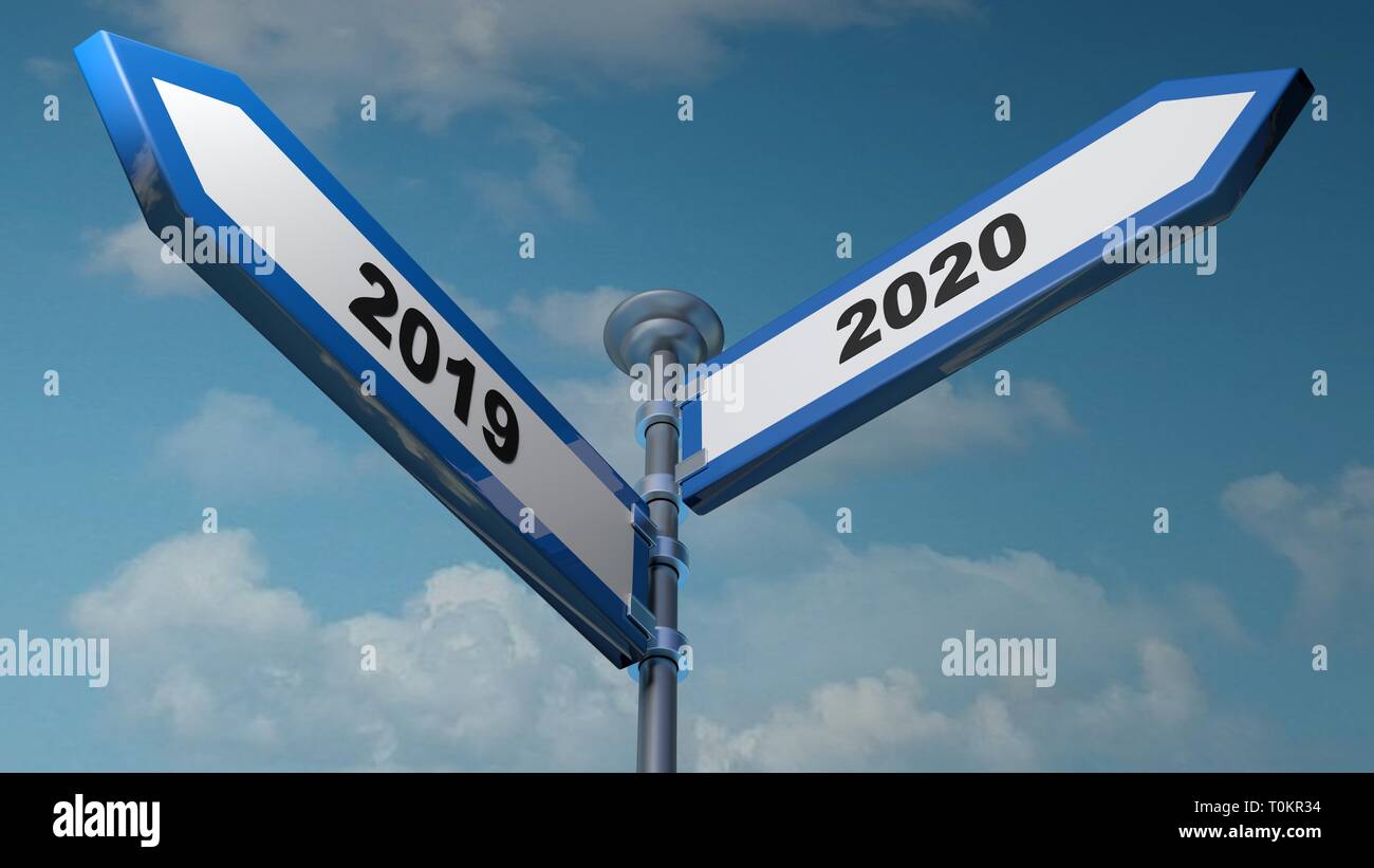 Blue left right arrow signs hi-res stock photography and images - Alamy