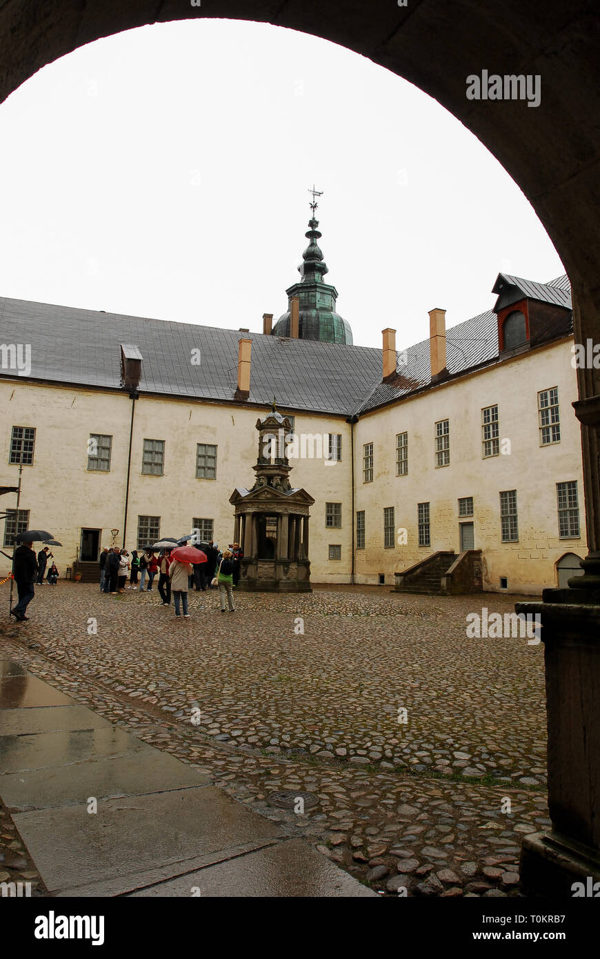 Kalmar Slott (Kalmar Castle) built in XII century and rebuilt in XVI ...