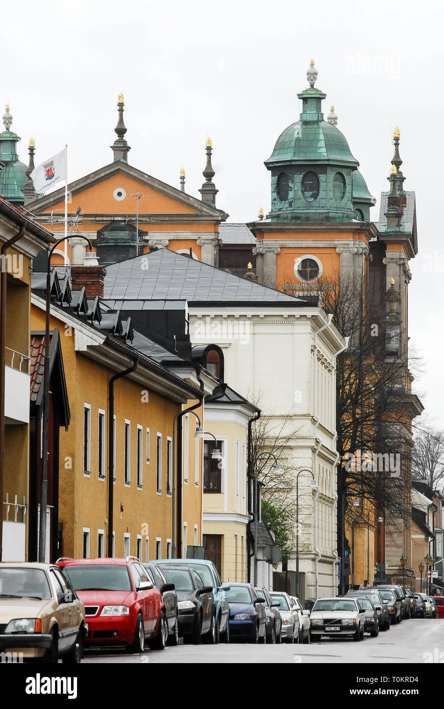 Baroque Kalmar domkyrka (Kalmar Cathedral) built 1660 to 1700 designed ...