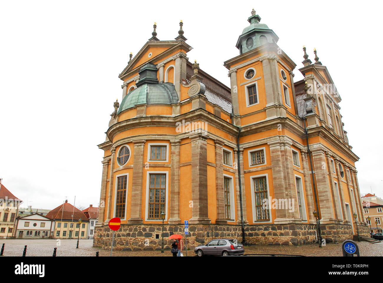 Baroque Kalmar domkyrka (Kalmar Cathedral) built 1660 to 1700 designed ...