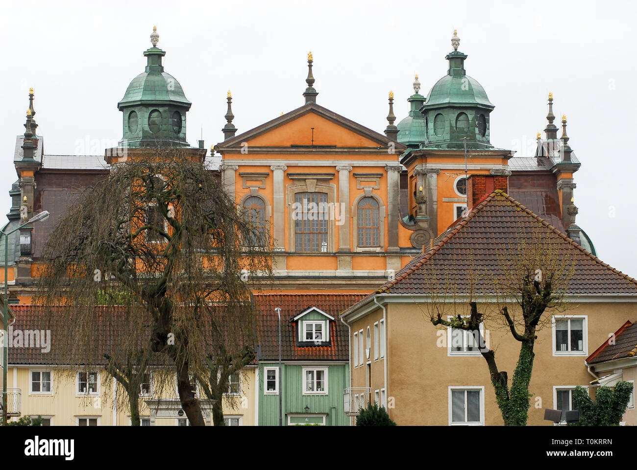 Baroque Kalmar domkyrka (Kalmar Cathedral) built 1660 to 1700 designed ...