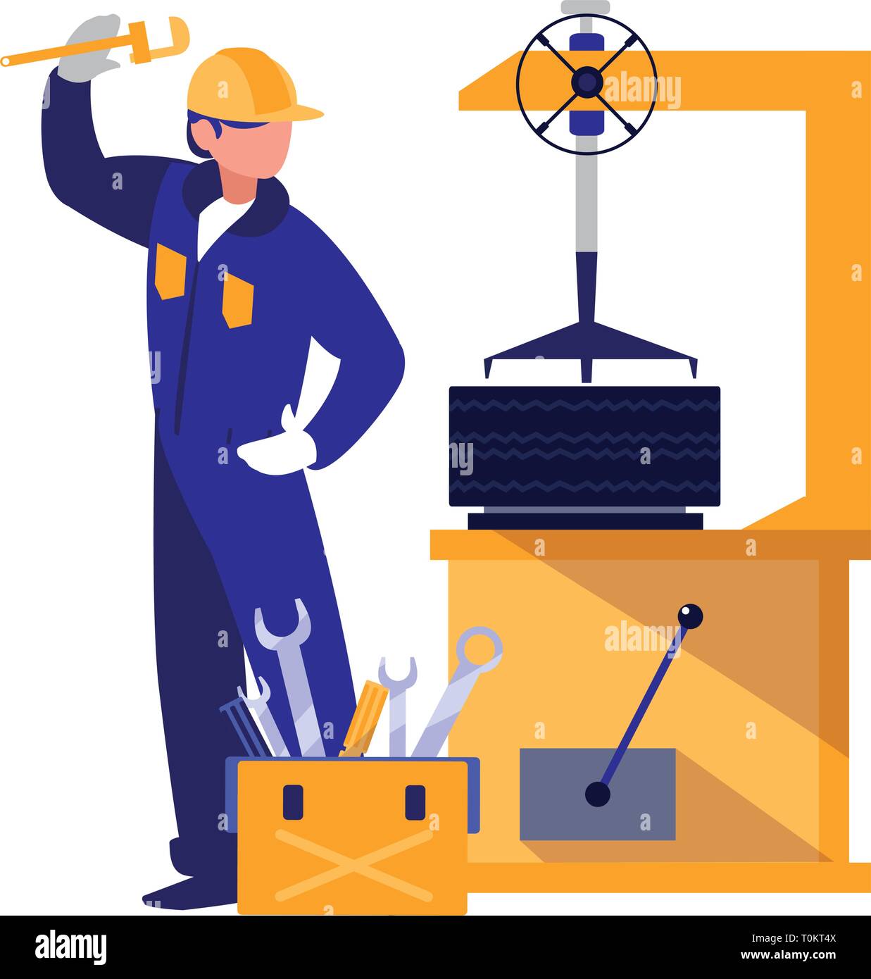 Mechanic Vector Clipart Chicago