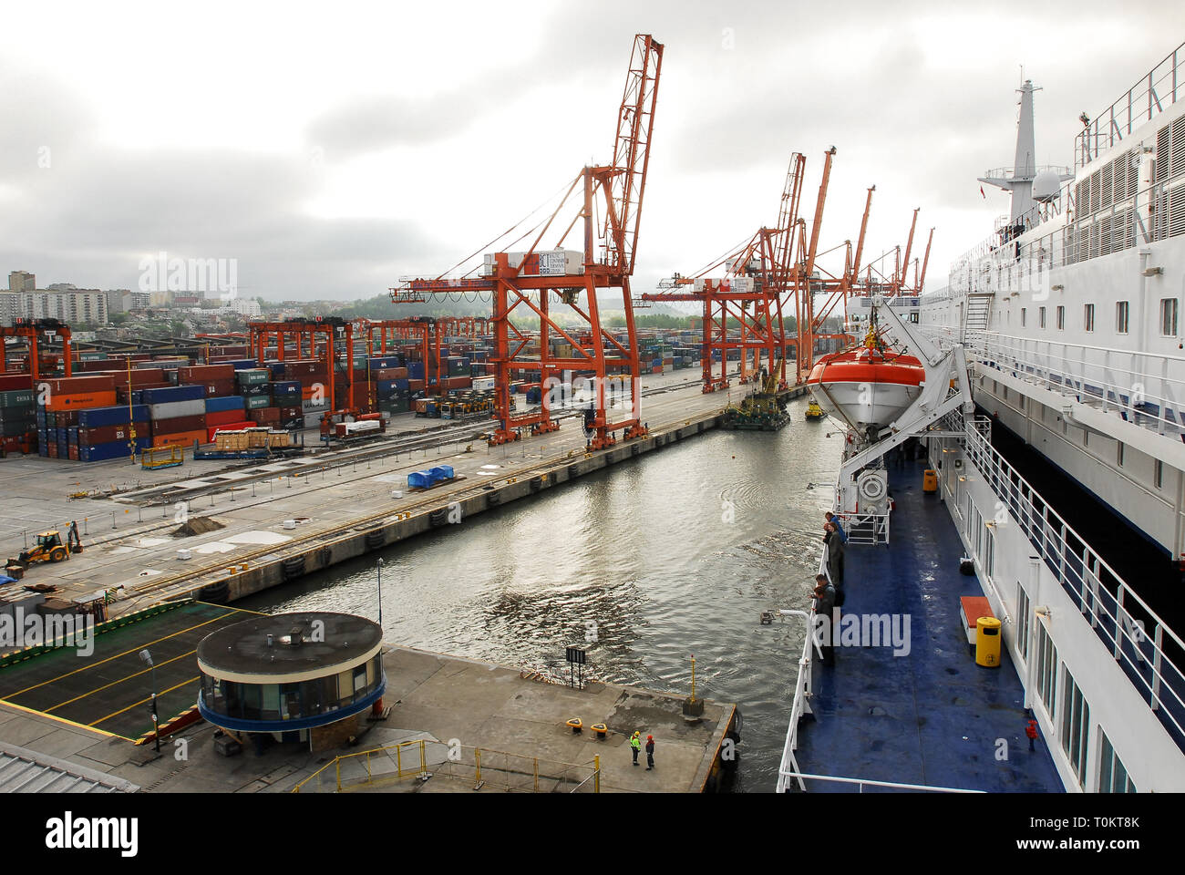 Baltic container terminal hi-res stock photography and images - Alamy
