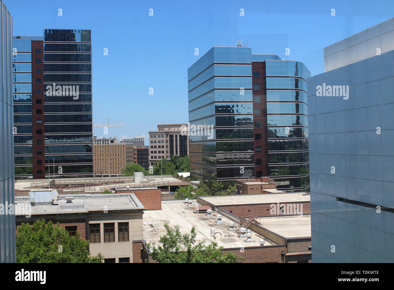 Buildings in Atlanta Stock Photo - Alamy