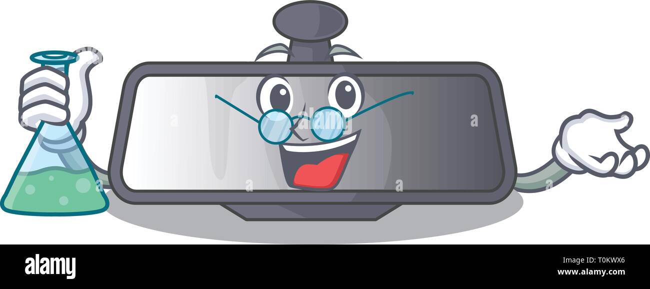 Professor rear view mirror in cartoon shape Stock Vector Image & Art ...