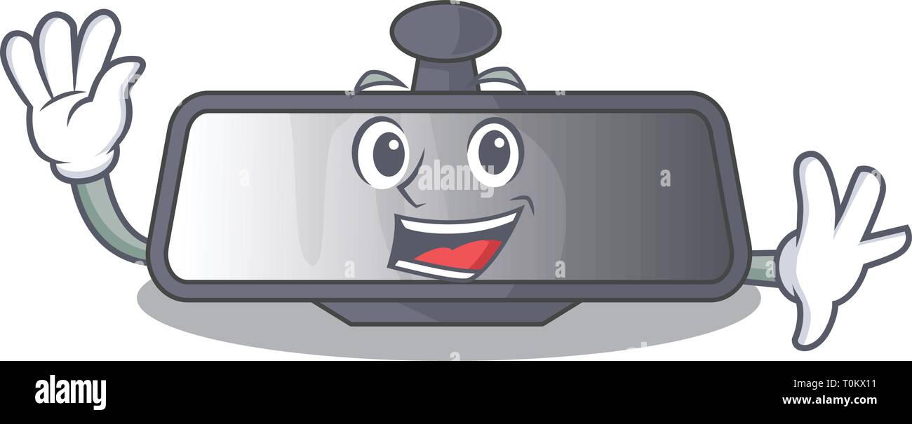 Hand adjusting mirror Stock Vector Images - Alamy