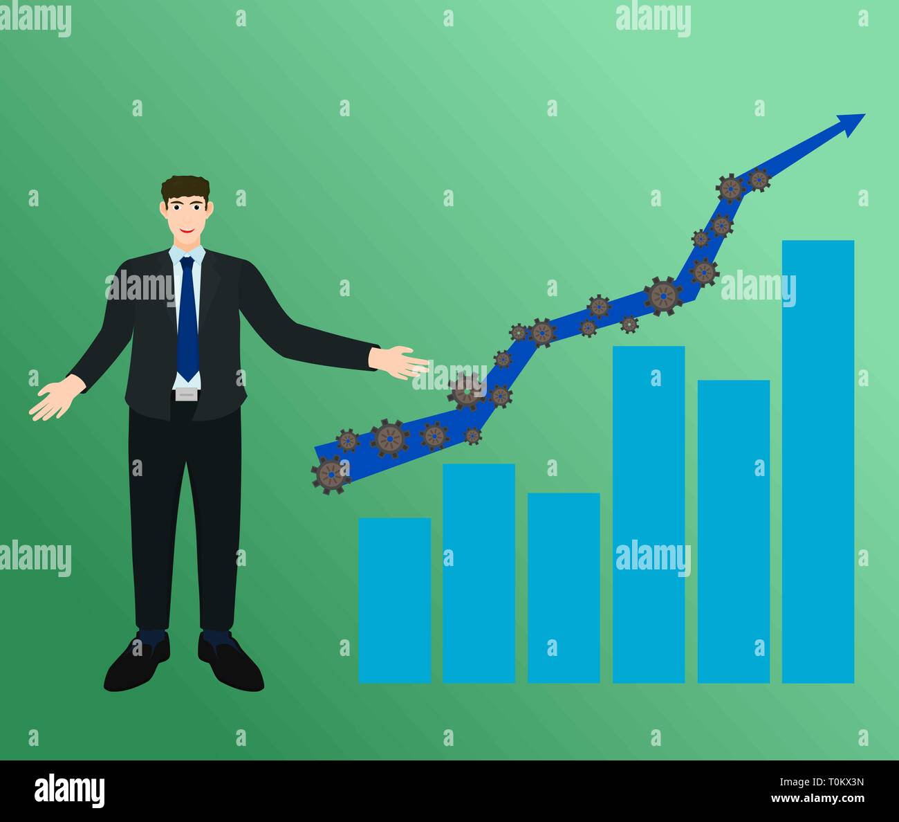 Marketing graph hi-res stock photography and images - Alamy