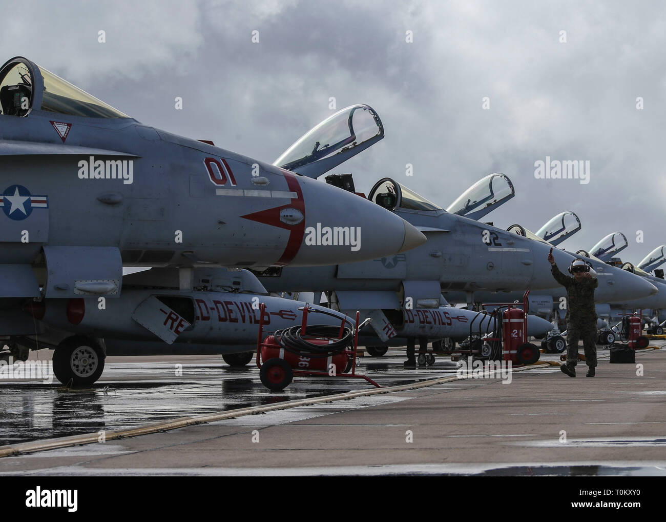 Marine fighter attack squadron vmfa 232 hi-res stock photography and ...